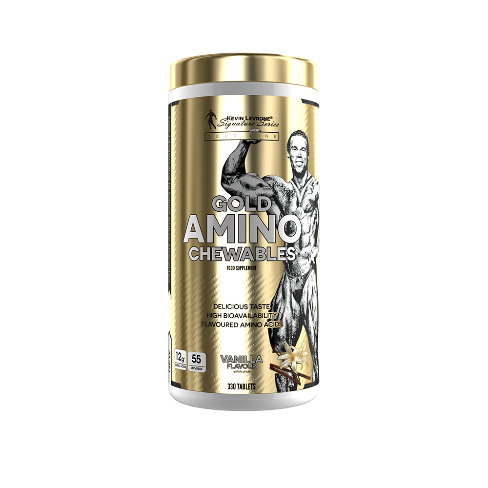 Kevin Levrone Gold Amino Chewable 330 tbl vanilla :: Gymporn